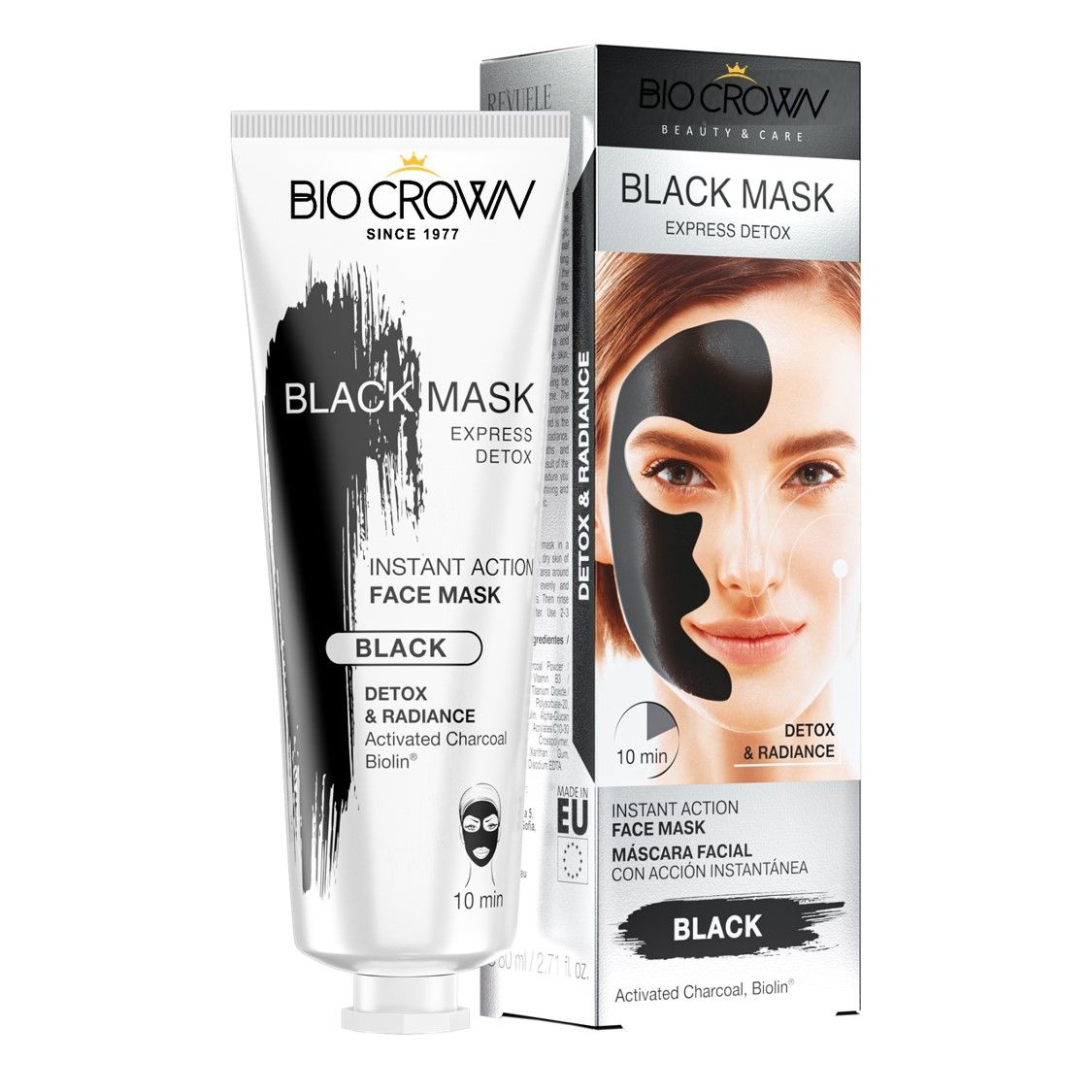 Private Label Facial Mask Peel-Off Charcoal Black Mask Manufacturing ...
