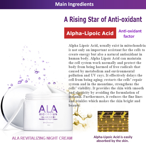 ALA Revitalizing Night Cream - ALA Revitalizing Night Cream | ISO & GMP ...