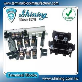 TD-025 Din Rail Mounted 25A Double Layers Terminal Block | TERMINAL BLOCKS' SOLUTION