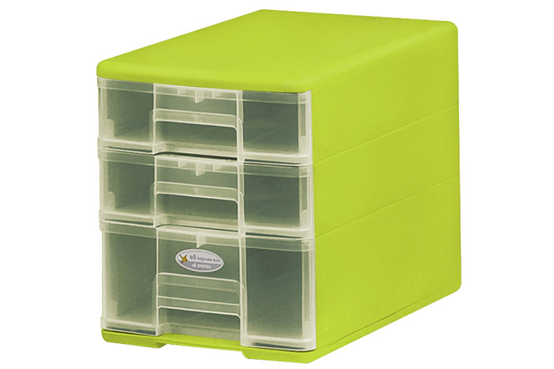 Pure B5 Accessories Tower with 3 Assorted Drawers | Plastic File ...