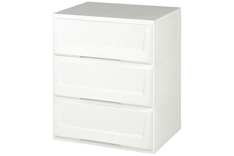 Flat-Pack Dresser with 3 Matching Drawers | MBKD-5530 | Organized ...