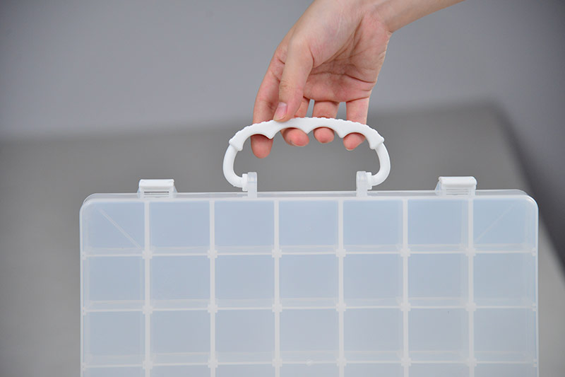 Large Vogue Collector's Box with Lid and Handle | Plastic File Cabinet ...