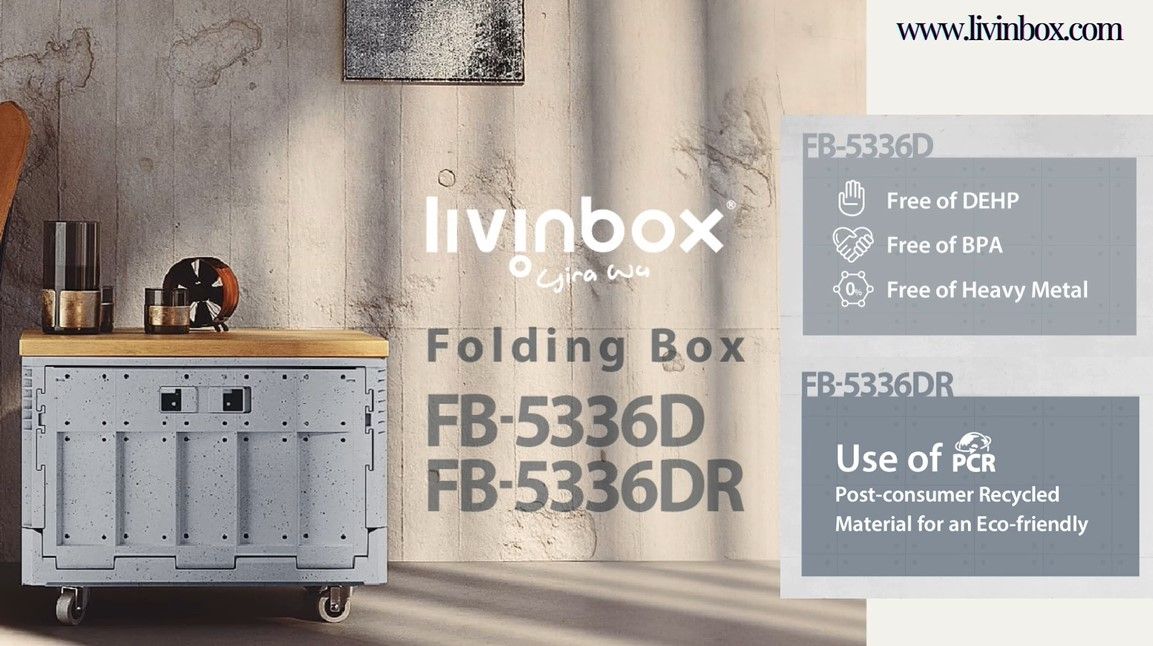 Folding Storage Box with Double-sided Door Opening | Organized storage ...