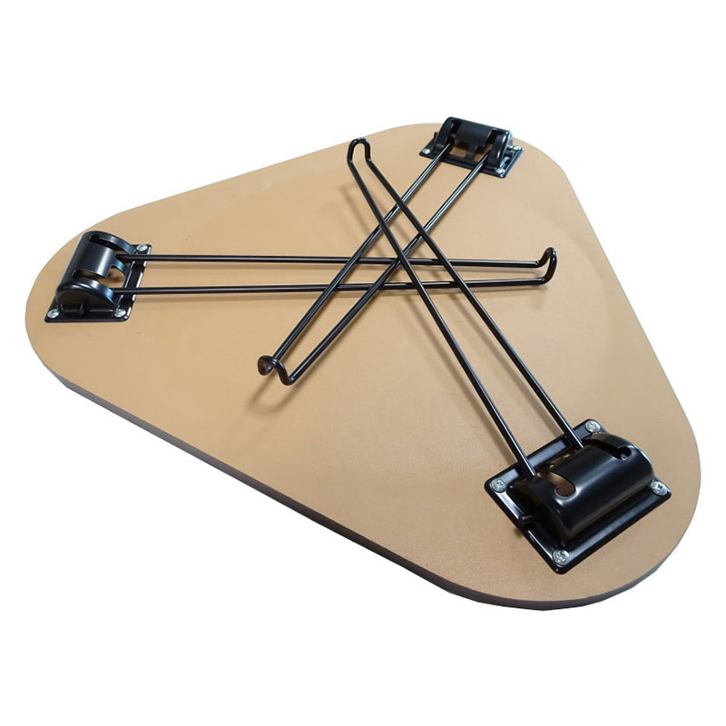 Triangle Shaped Wood Folding Side Table 32010 | Wholesale | Greenjet