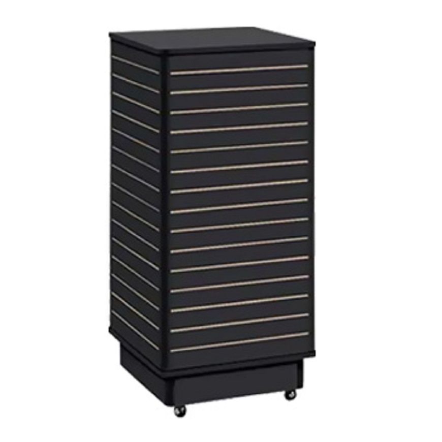 Square Slatwall Display Stand | Customizable Commercial Storage ...