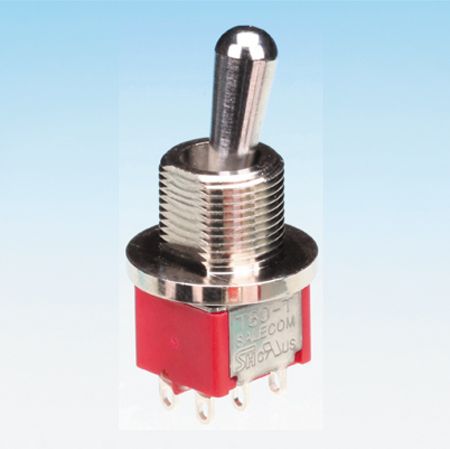 DPDT Miniature Toggle Switch T8011 | Salecom Medical & Telecom Grade