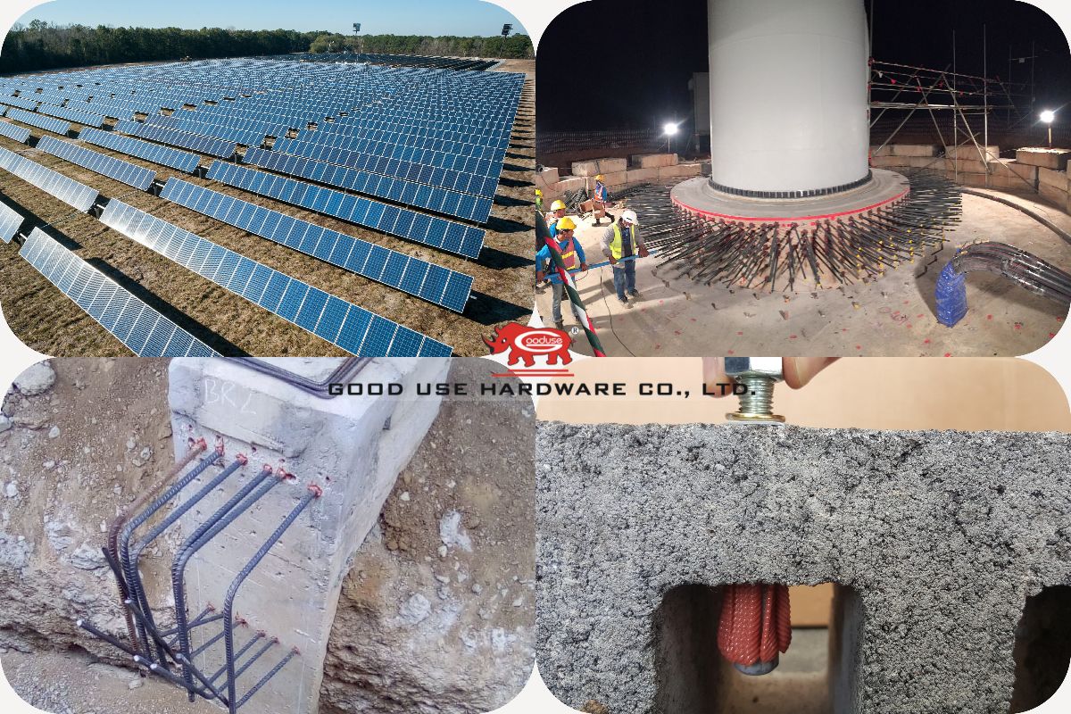 Top-quality injectable epoxy adhesive for heavy-duty anchoring and ...