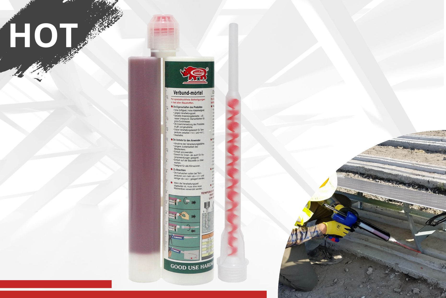 Epoxy Anchors | Chemical Anchor Manufacturer - Good Use