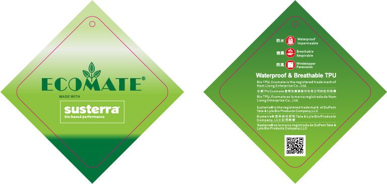 BIO-BASED MEMBRANE - ECOMATE® MEMBRANE | Made in Taiwan Textile Fabric ...