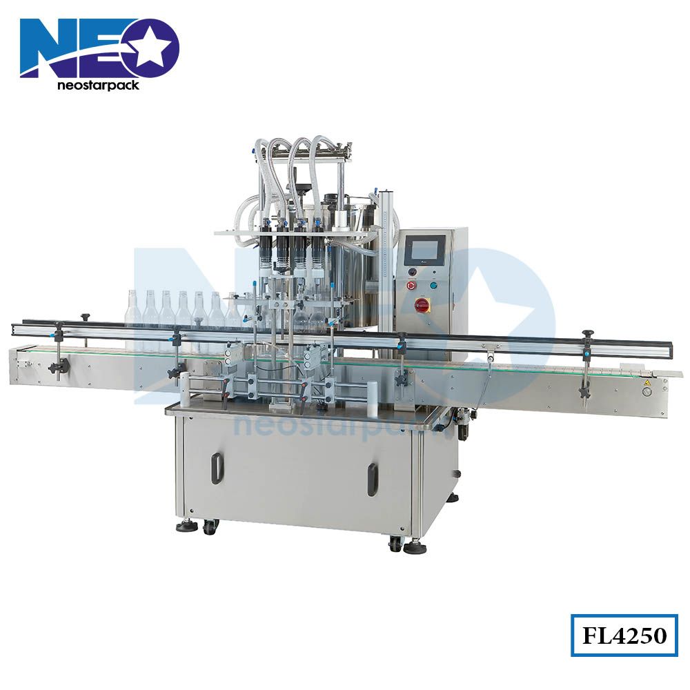 Automatic 4-Nozzle Overflow Filler - 4 nozzle over-flow filling fachine ...