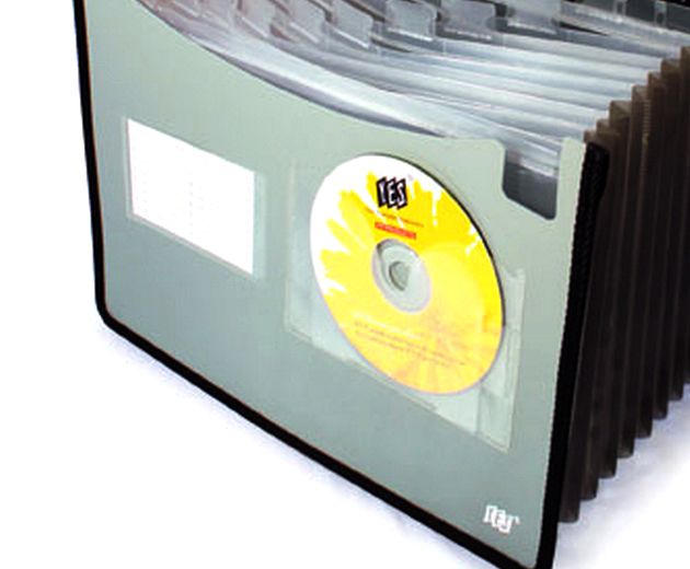 PP Expanding File with CD Pocket & Name Card Holder | Wholesale PP ...
