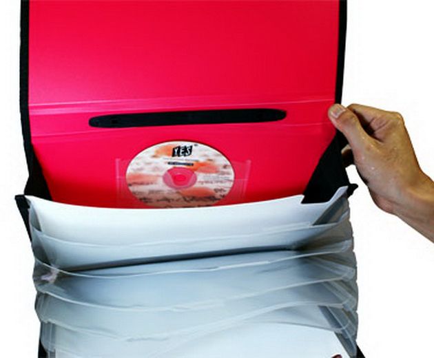PP Expanding File with CD Pocket & Name Card Holder | Wholesale PP ...