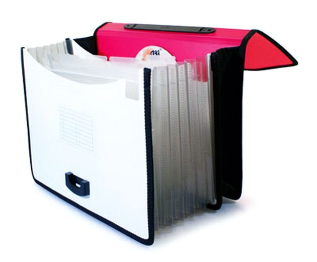 PP Expanding File with CD Pocket & Name Card Holder | Wholesale PP ...