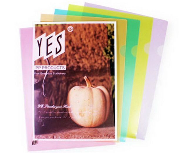 PP L-Type Clear File Folder | Wholesale PP Office Supplies ...