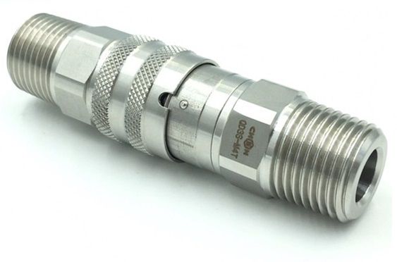 Two-way Shutoff Quick Couplings Plug (Safety and Flat Type) - Two-Way ...