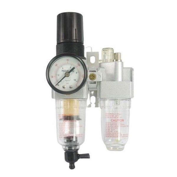 1/4" Mini Air Preparation Uuit (Air Filter/Regulator, Lubricator) - 1/4 ...