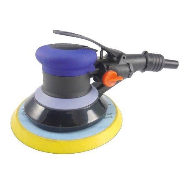 6" Air Random Orbital Sander (Self-Generated Vacuum, 12000rpm) - 6 ...