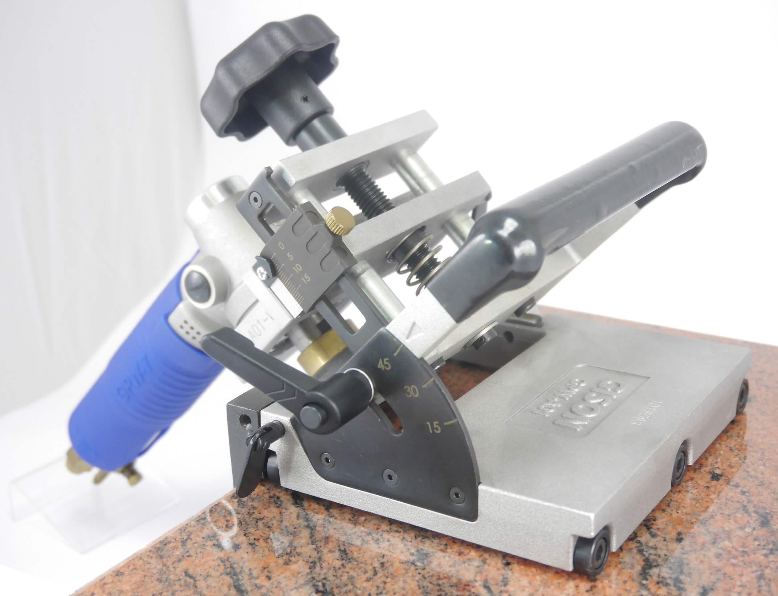 Beveling Auxiliary Base(15~45 degree) - Wet Air Chamfering Machine, Wet ...