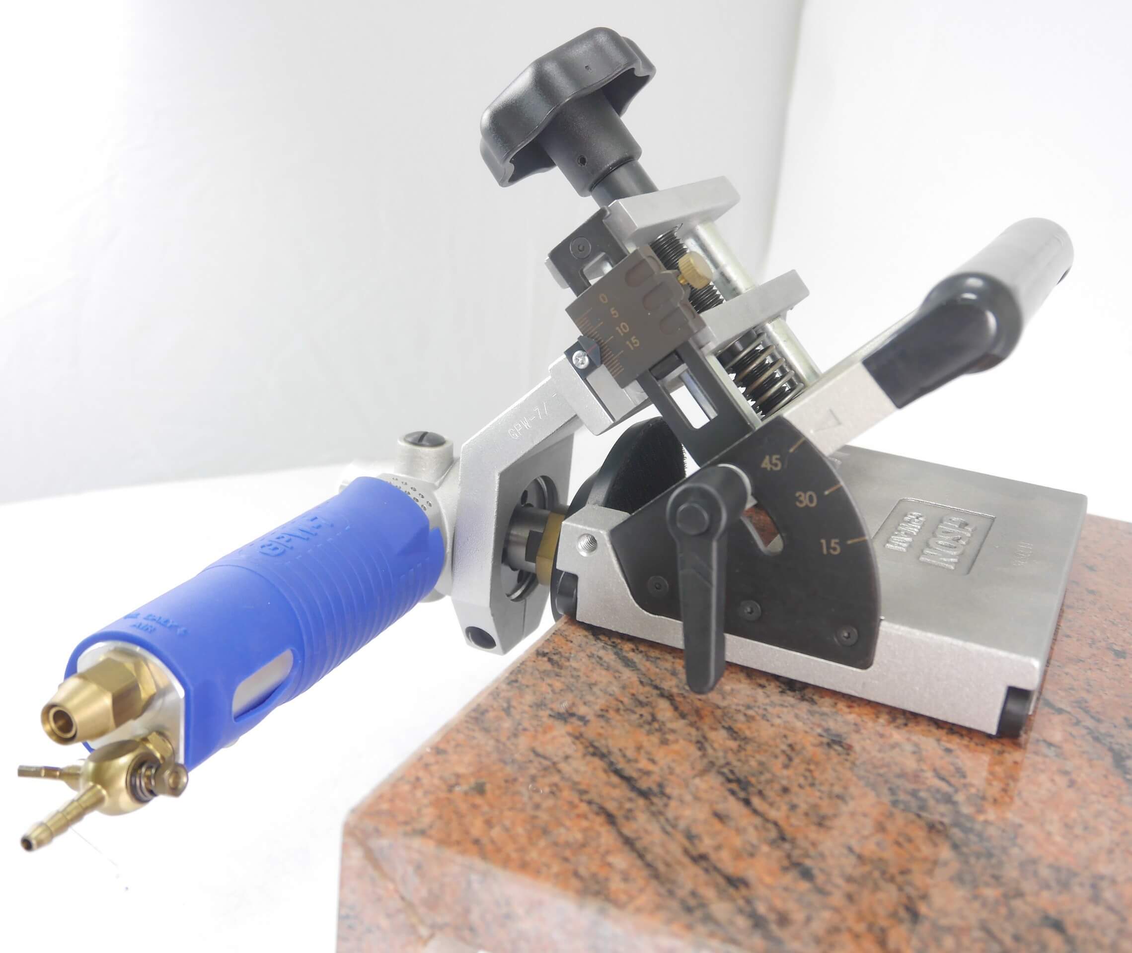Beveling and Edge Polishing Auxiliary Base(15~45,60~90 degree) - Wet ...