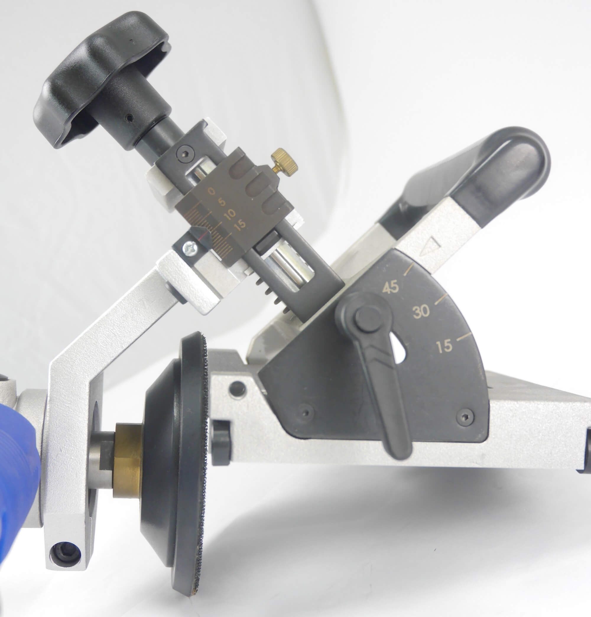 石材の面取りおよび直角研磨補助座(15~45, 60~90度)（型番: GPW-A01A） | 台灣專業高品質石材の面取りおよび直角研磨補助座 ...