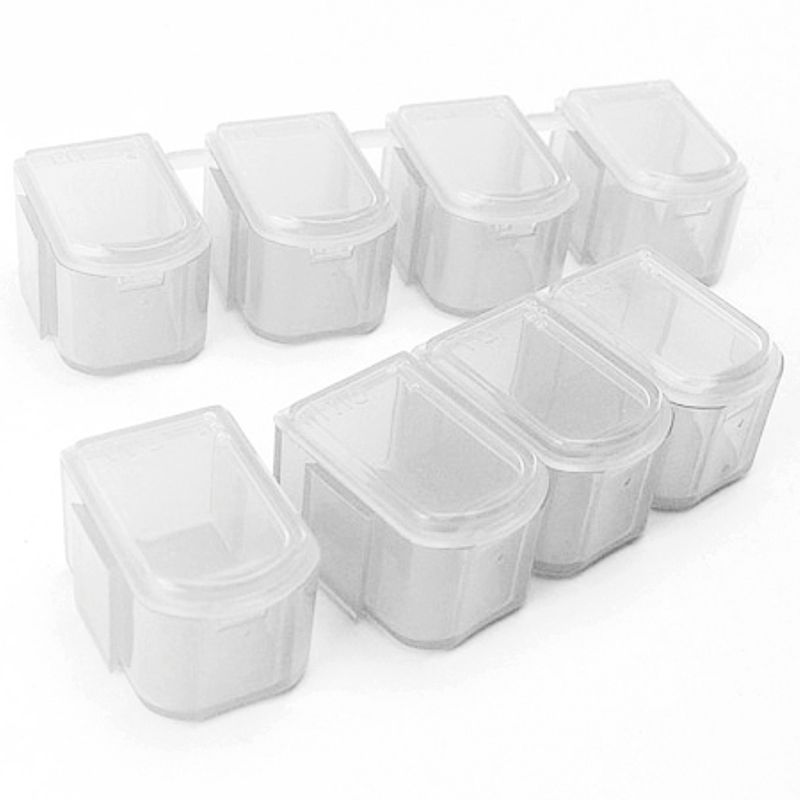 Custom 8 Grid Small Pill Boxes with Detachable Design (E-302)| Durable ...