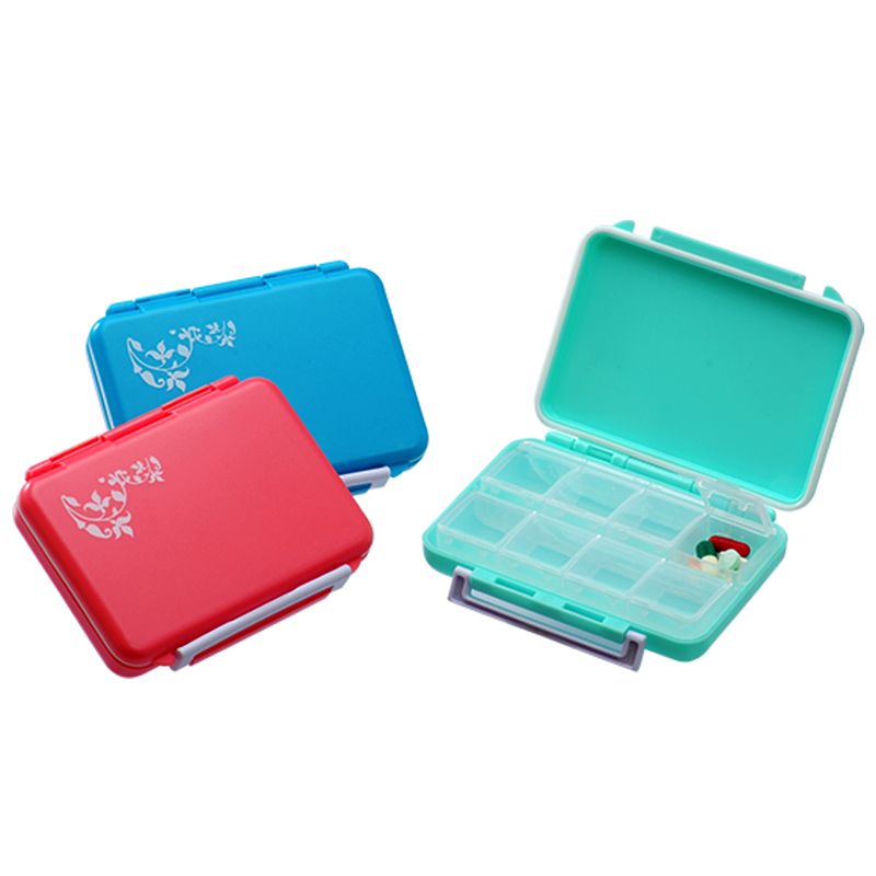 Custom Moisture Damp Proof Empty Pill Case for Pocket with 8 ...