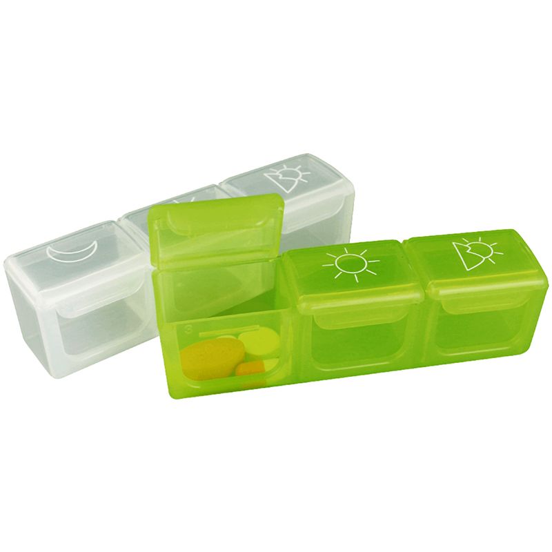 Daily Tablet Organizer Box 3 Times A Day with Short Size | Wholesale ...
