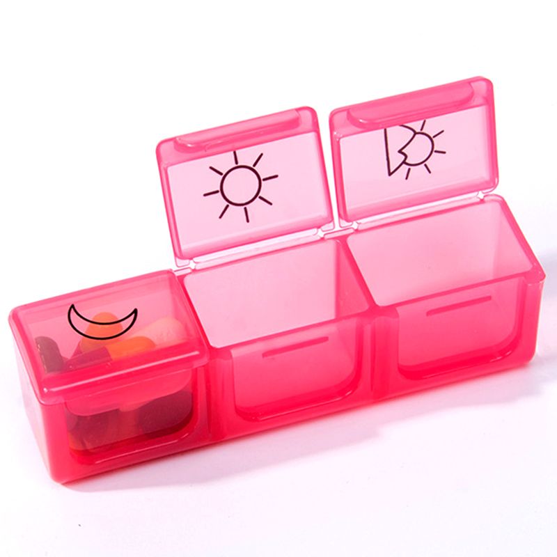 Daily Tablet Organizer Box 3 Times A Day with Short Size | Wholesale ...