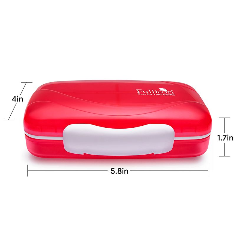 Custom Moisture Damp Proof Supplement Holder for Vitamin Pills with 8 ...