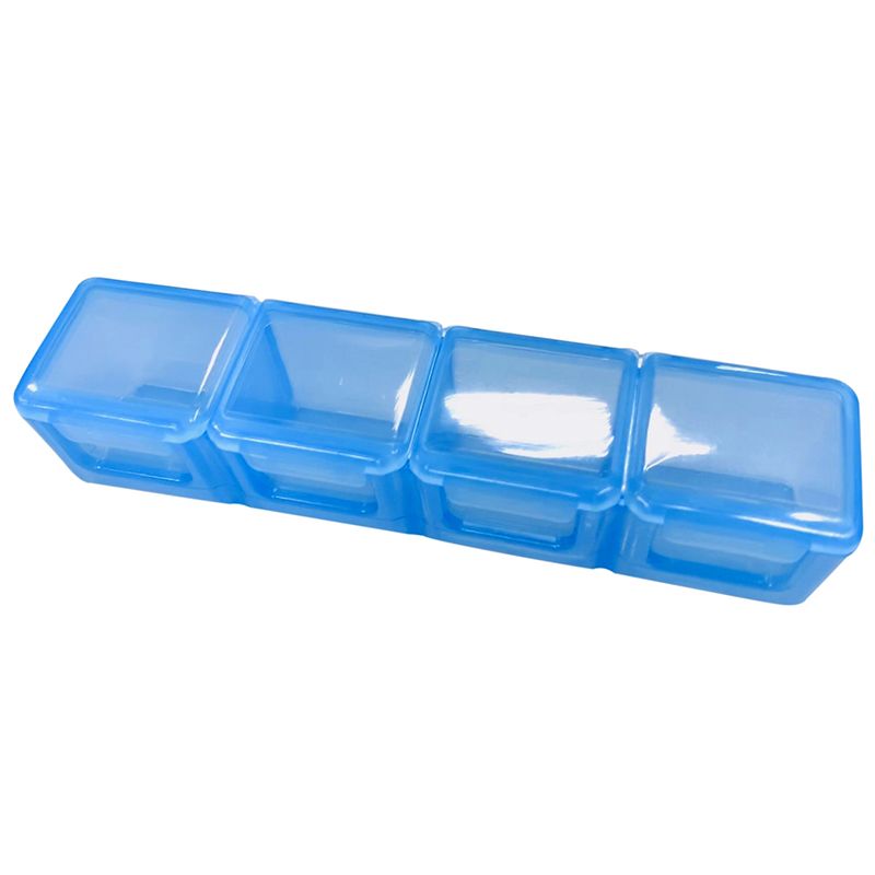 7 Day 28 Grid Pill Box Case Pilulier with Outer Organizer (E-381-1 ...