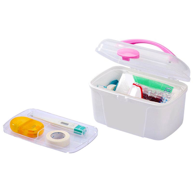 Cosmetic First Aid Plastic Container (E-407)| Durable, Logo-Ready | E-link