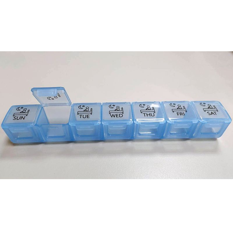 Custom Portable 28 Compartments Pill Organizer with Outer Case (EK-336 ...