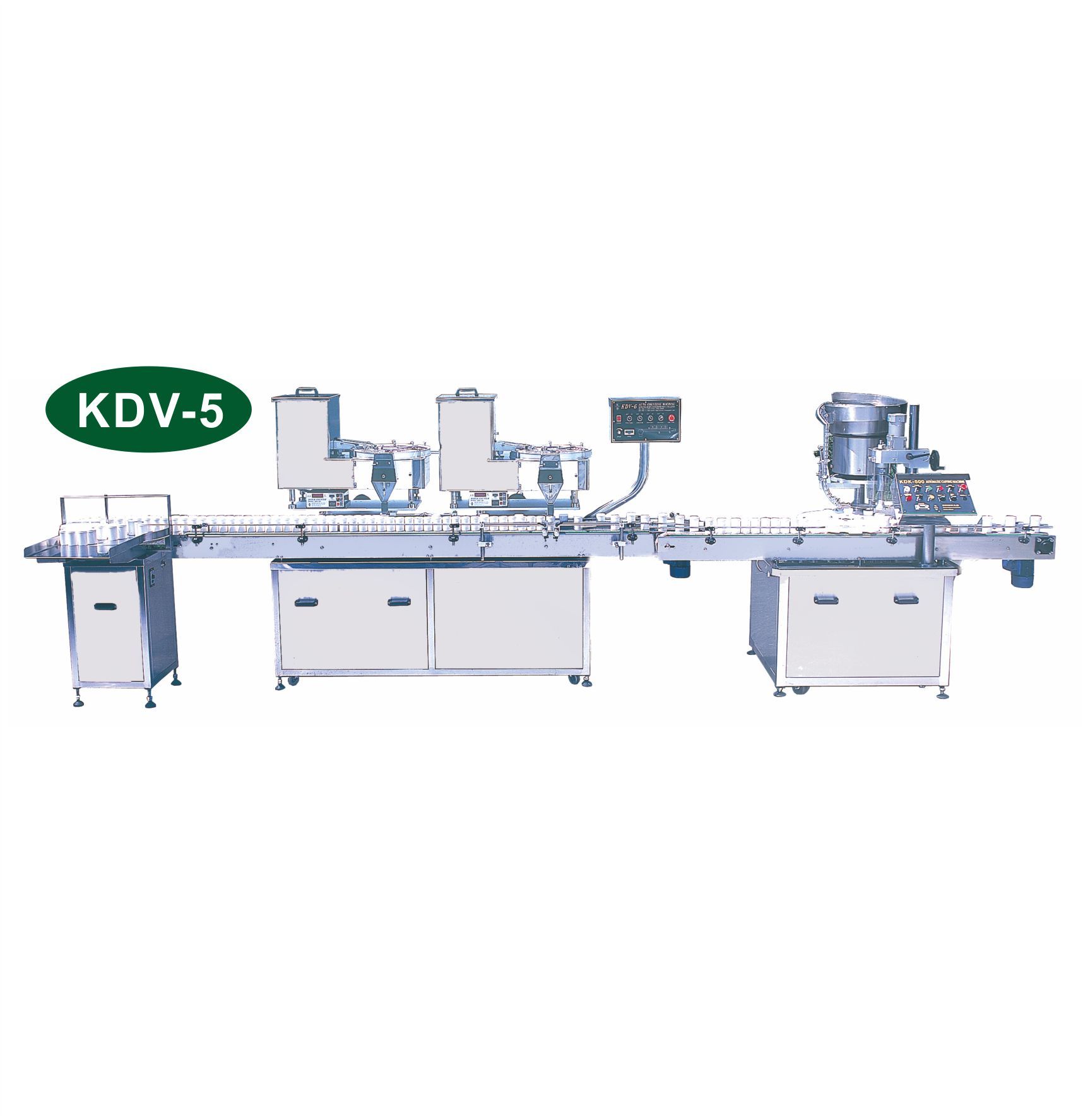 Automatic Counting & Capping Machine KDV-5 | Packaging Equipment and ...
