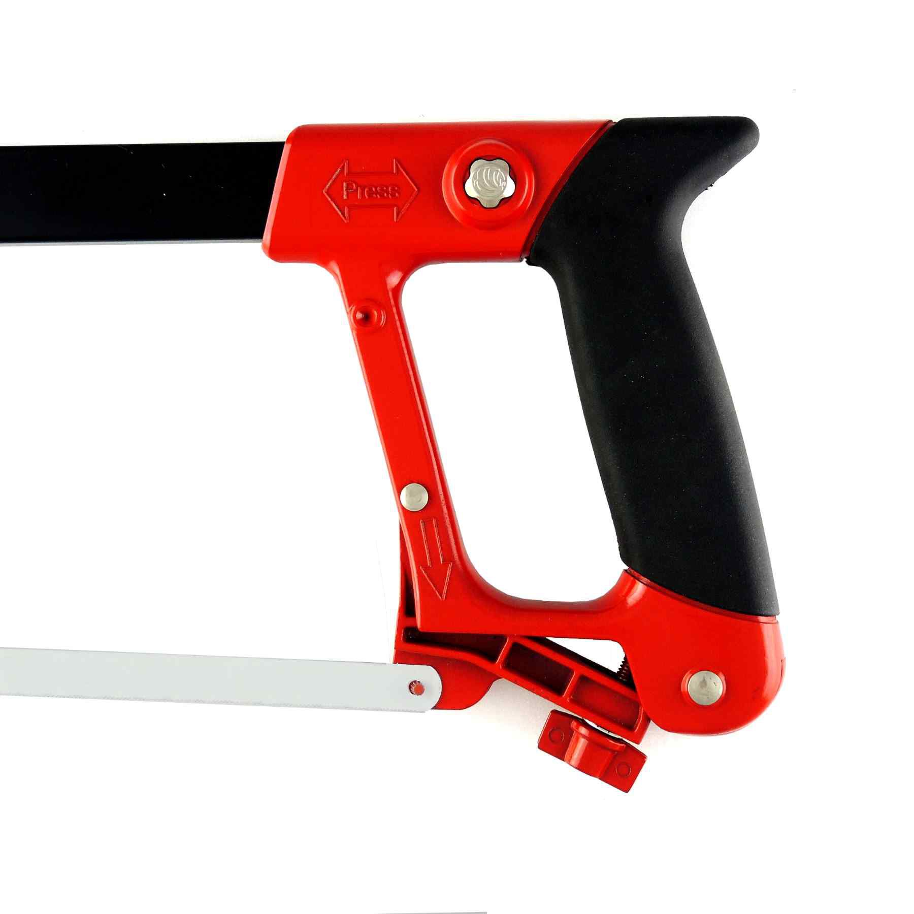 Heavy Duty High Tension Hacksaw 12" | Soteck HSS Bi-Metal Blade Frame