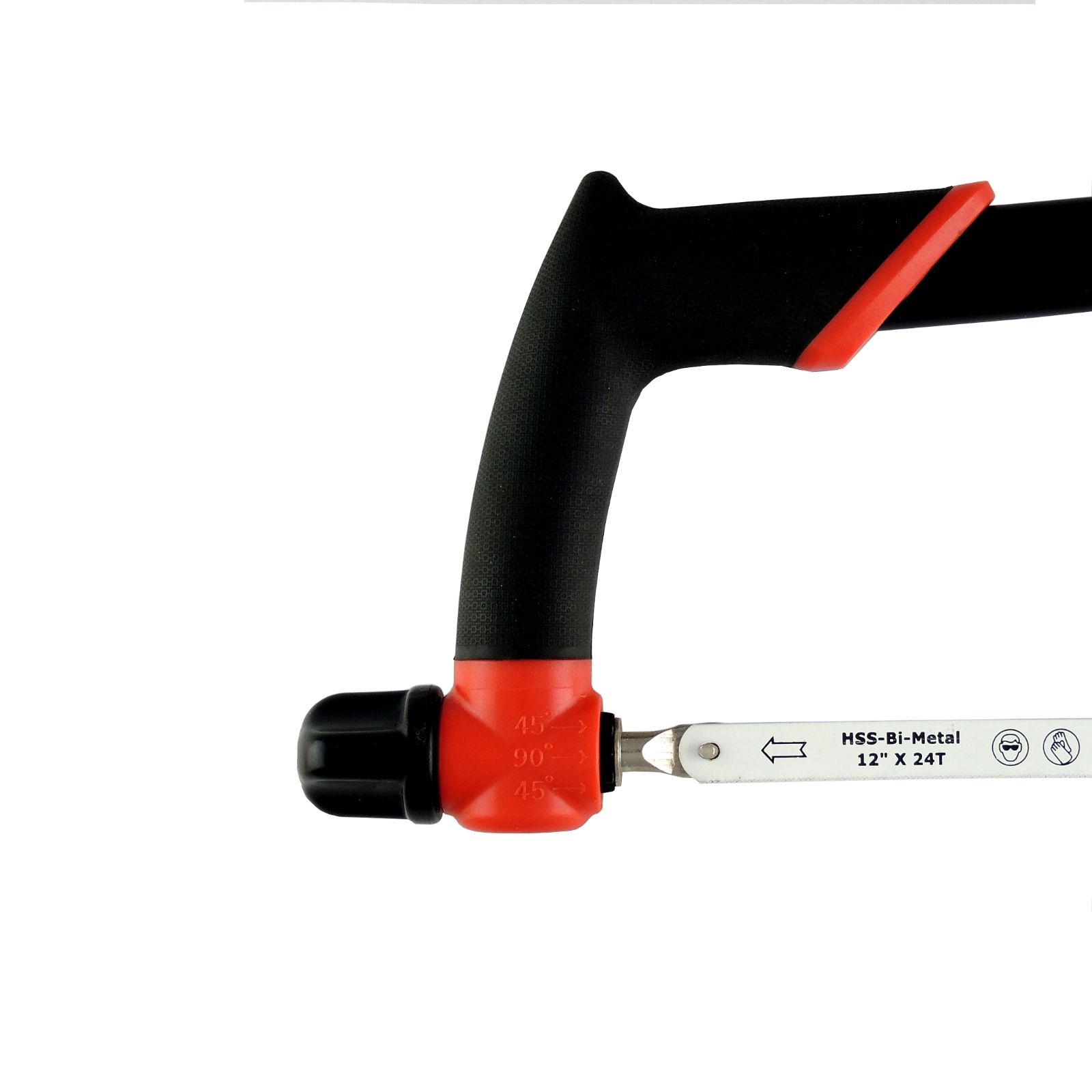 12" Drive Hacksaw with Bi-Metal Blade & Multi-Angle Adjustment | Soteck