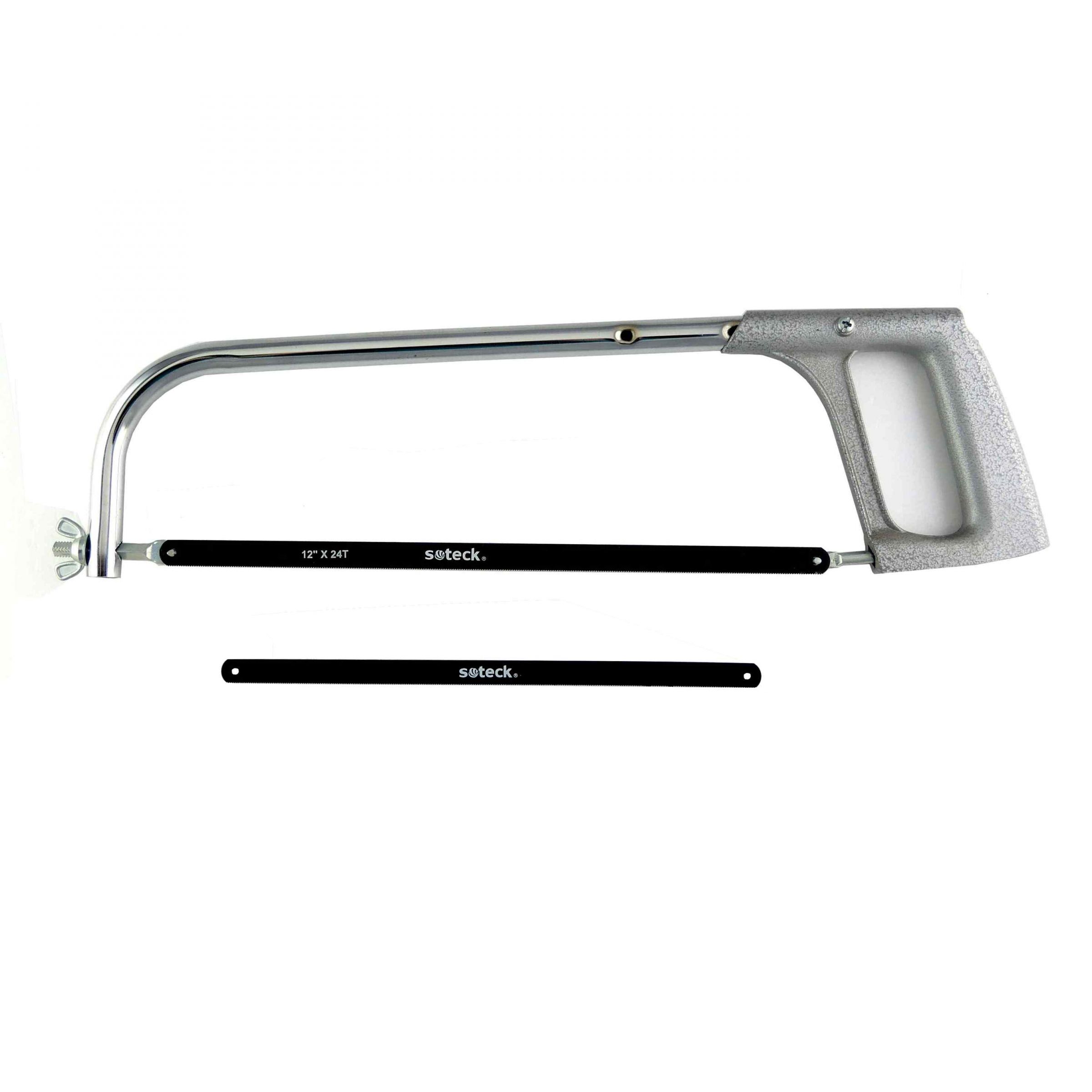 12" Adjustable Tubular Hacksaw Frame - Soteck Metal Cutting Tools