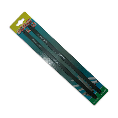 2PC 12inch (300mm) High Carbon Steel Hacksaw Blades (YU-9602) | OEM/ODM ...