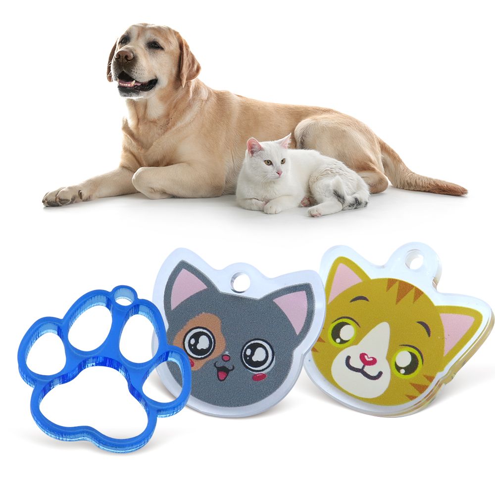 Pattern Acrylic Pet Tag | OEM Manufacturer of Custom Pattern Acrylic ...