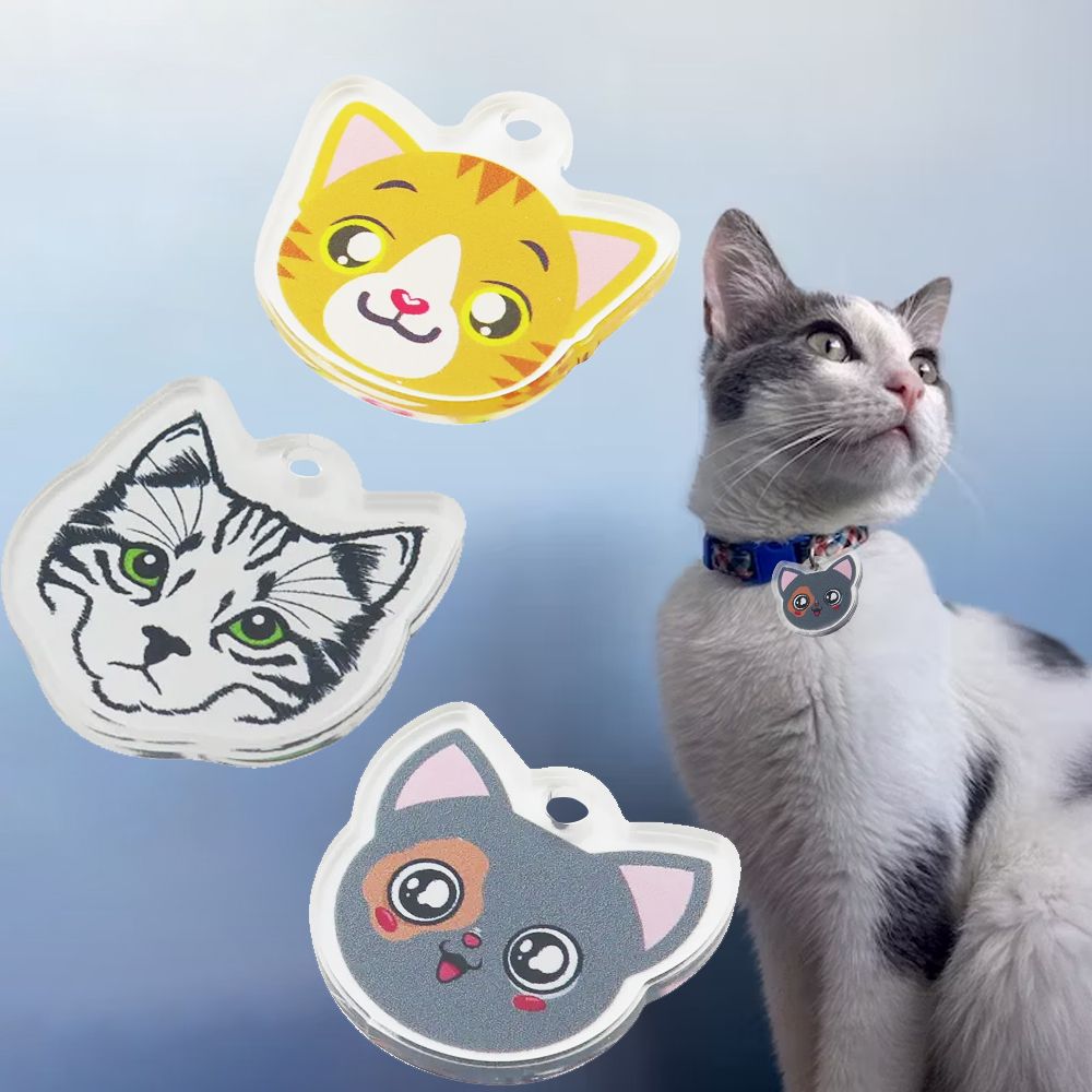 Pattern Acrylic Pet Tag | OEM Manufacturer of Custom Pattern Acrylic ...