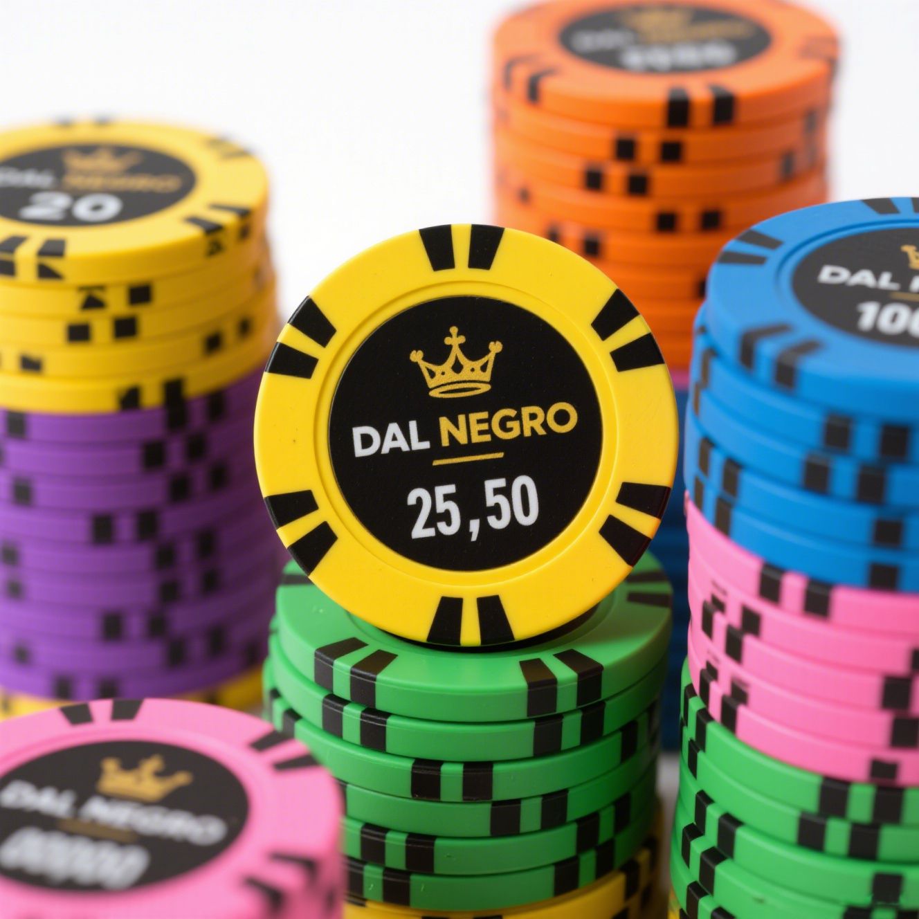 Custom ABS Poker Chip | OEM Manufacturer of Bespoke ABS Poker Tokens ...