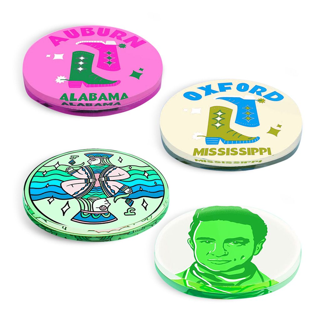 Custom Acrylic Coaster | OEM Manufacturer of Personalized Drink Coaster ...