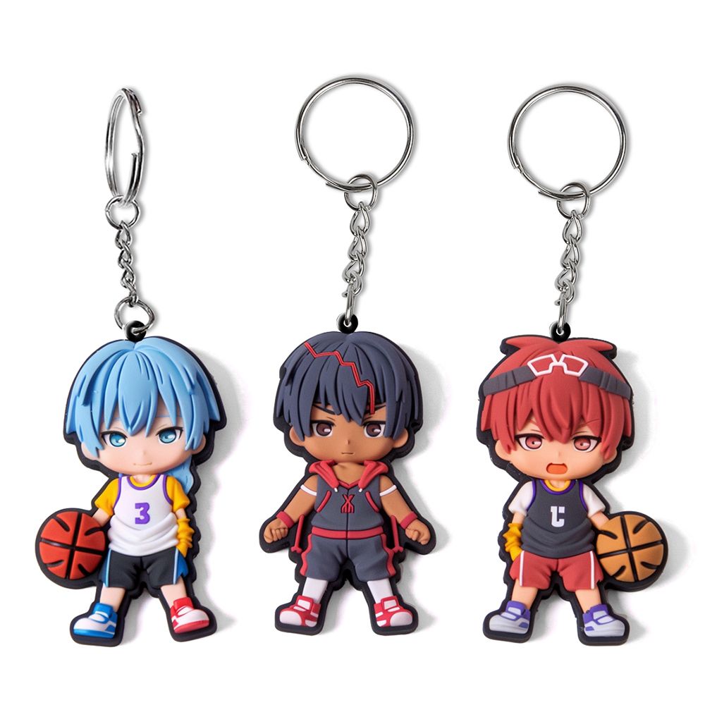 Custom Anime Rubber Keychain | OEM Manufacturer of Boost Your ...