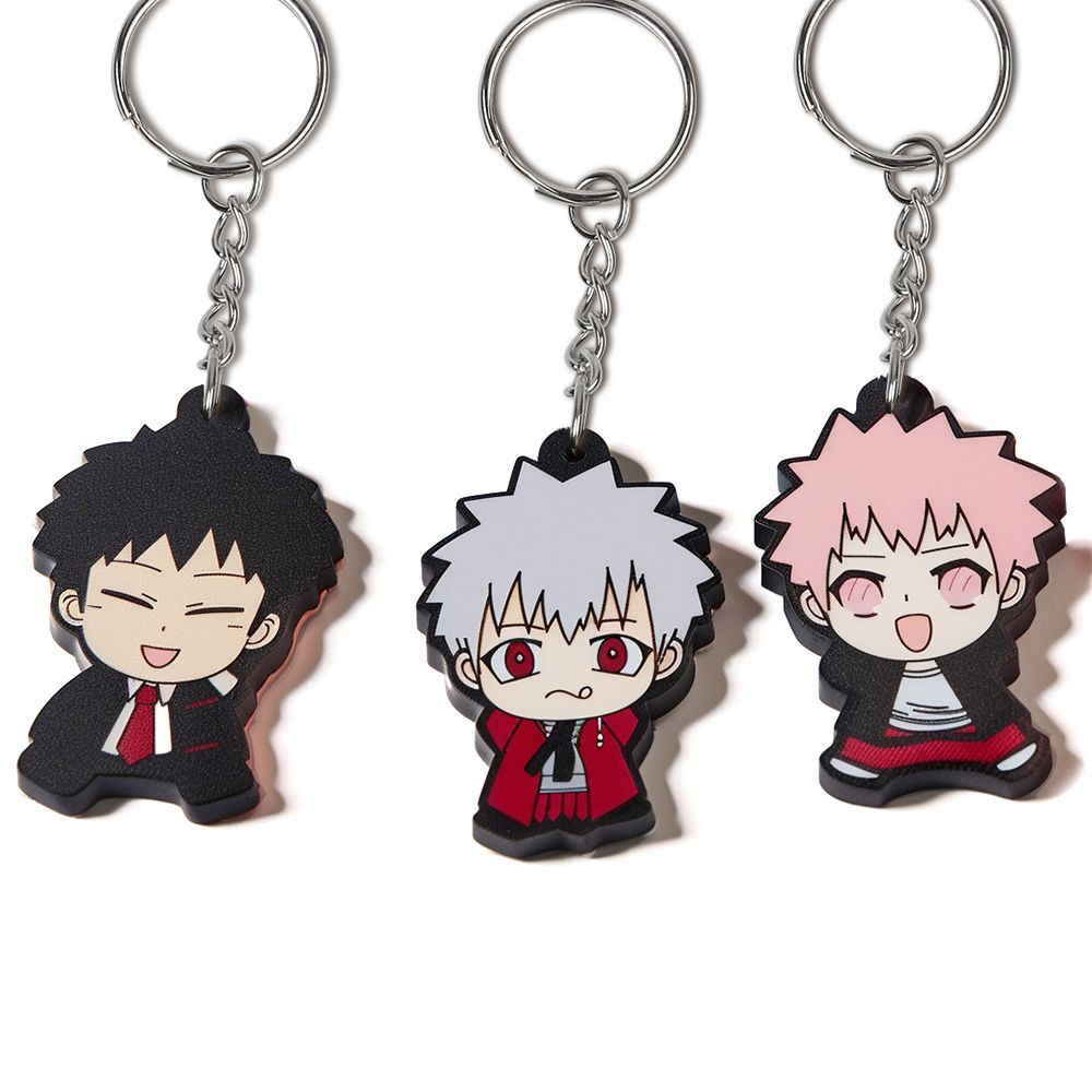 Custom Anime Rubber Keychain | OEM Manufacturer of Boost Your ...