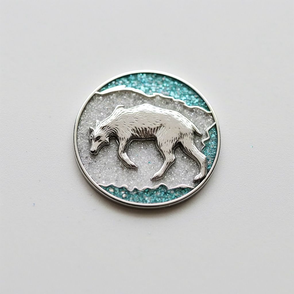 Custom Bling/Glitter Pin | OEM Manufacturer of Custom Bling Badges ...