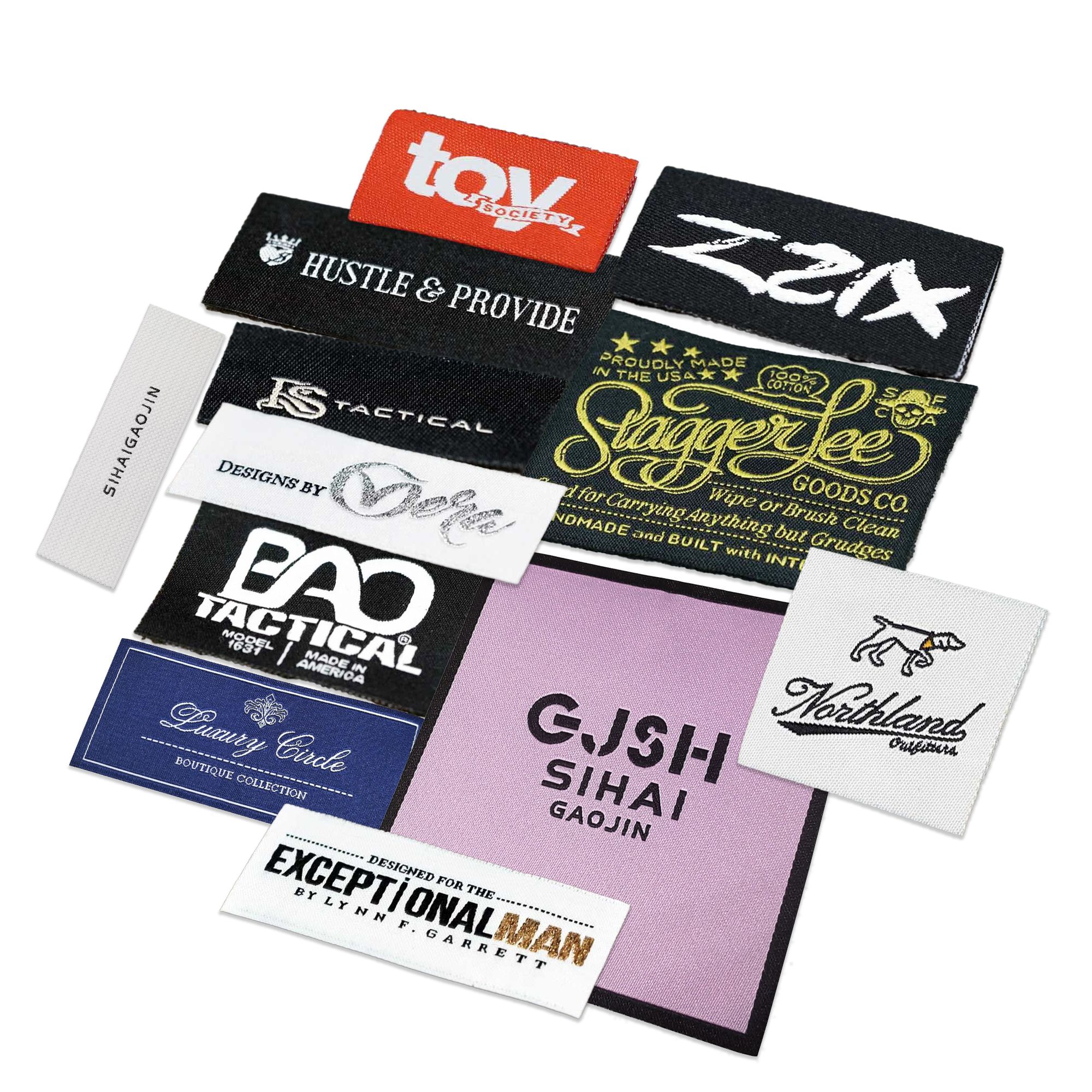Custom Clothing Woven Label | OEM Manufacturer of Premium Custom Woven Labels: Durable, Soft ...