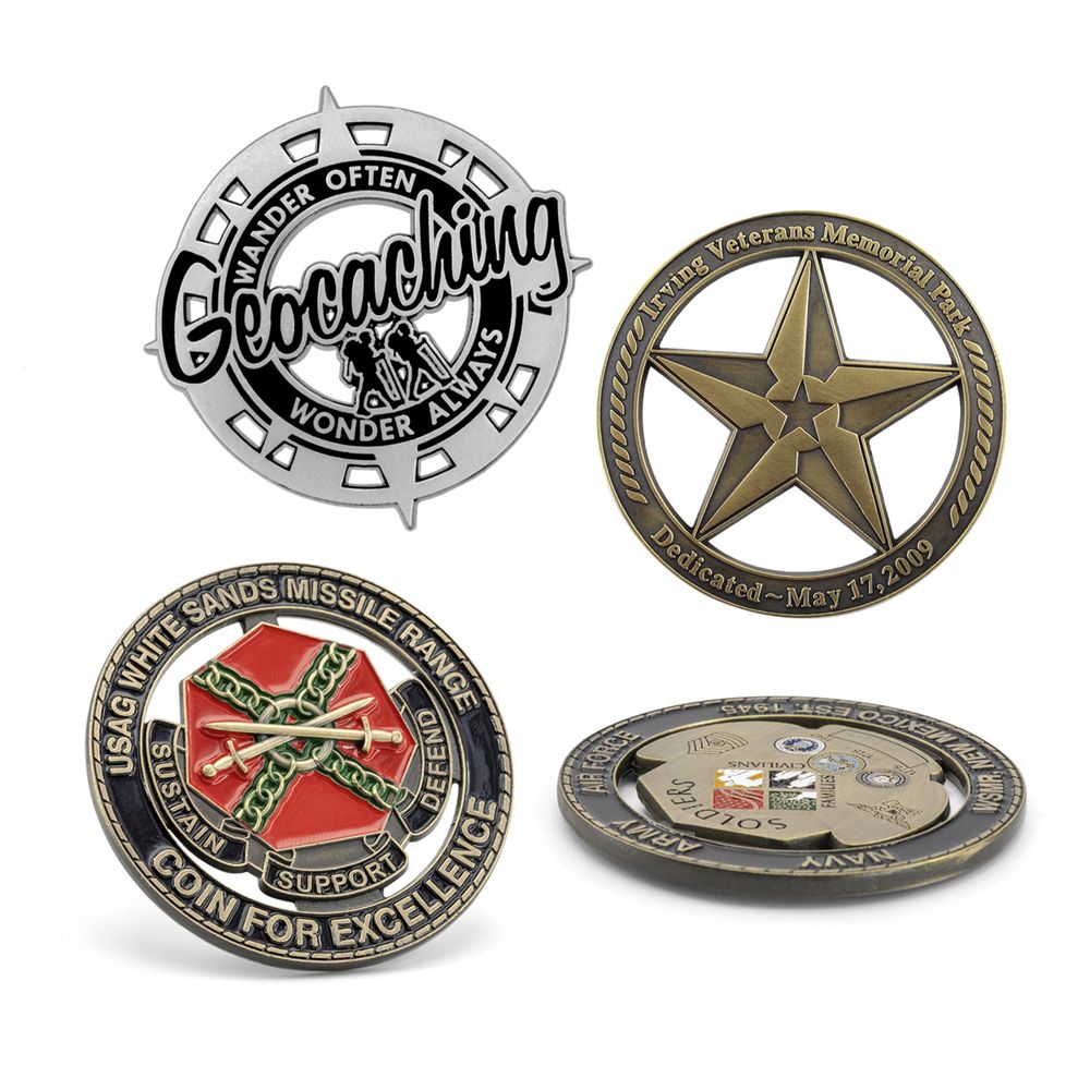 Custom Cut-out Coin | OEM Manufacturer of We Offer Precision Laser-Cut ...