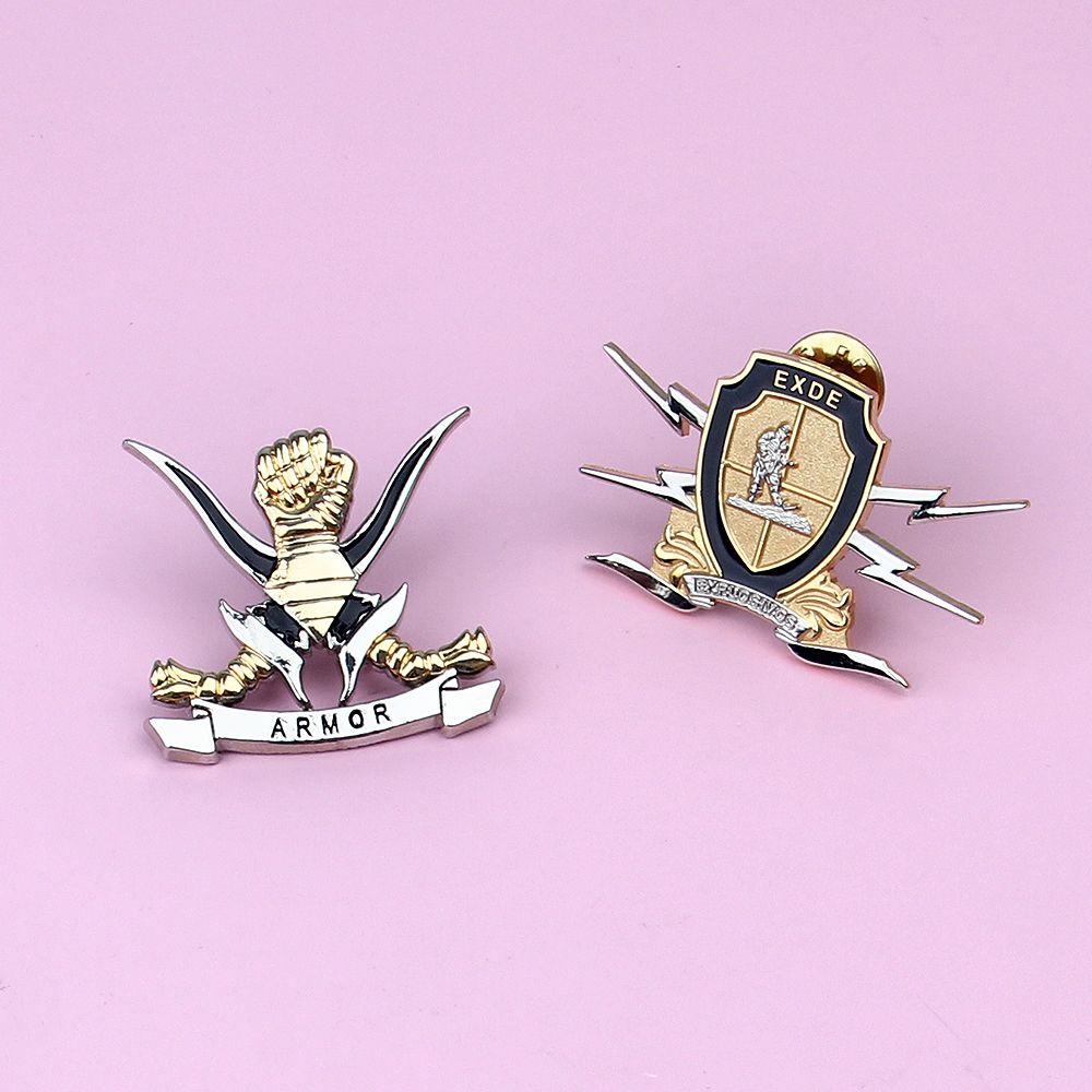 Custom Two-Tone/Dual Plated Pin | OEM Manufacturer of Bespoke Dual ...