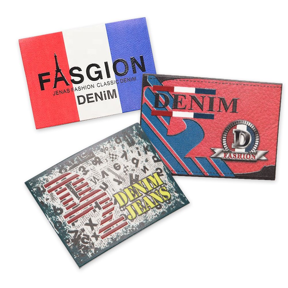 Custom Dye Sublimation Leather Patch | OEM Manufacturer of Custom Heat Transfer Leather Patches ...