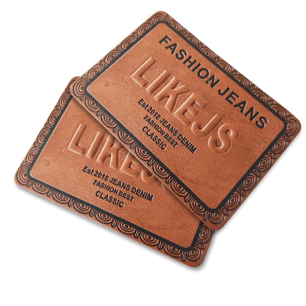 Custom Embossed Leather Patch | OEM Manufacturer of Premium Custom ...