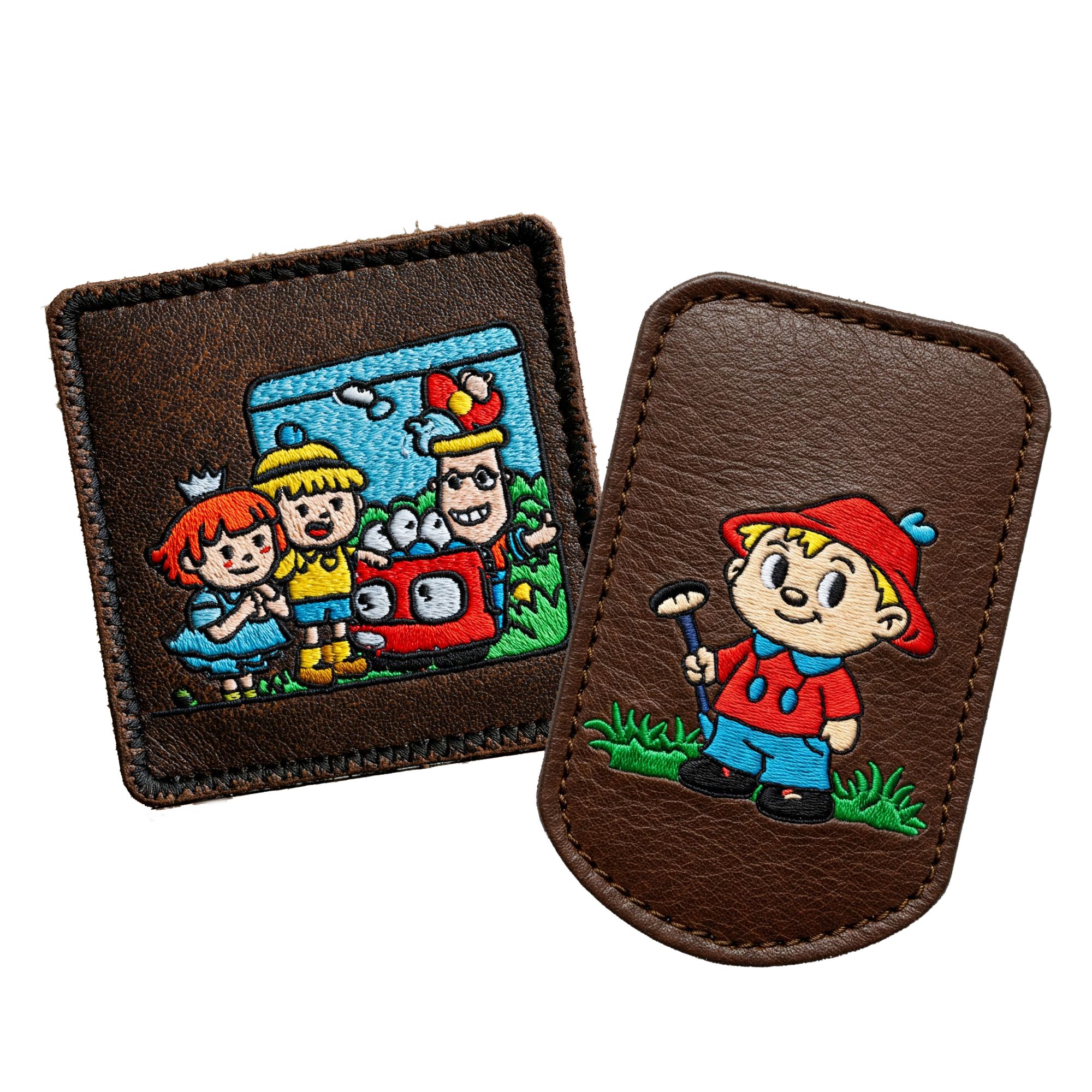 Custom Embroidered Leather Patch | OEM Manufacturer of High-Quality ...